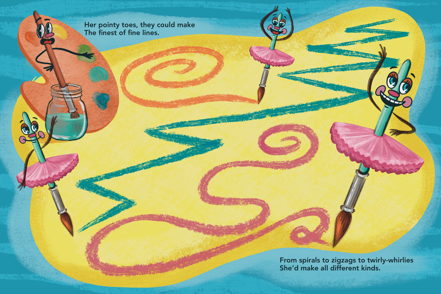 The Paintbrush Ballerina Book – Art Teacherin' with Cassie Stephens