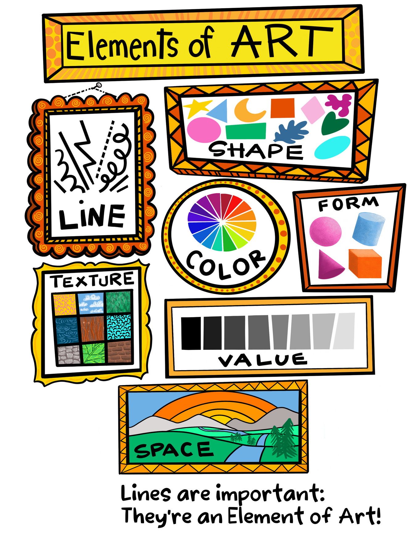 Cassie Stephens Larry the Line Book – Art Teacherin' with Cassie Stephens