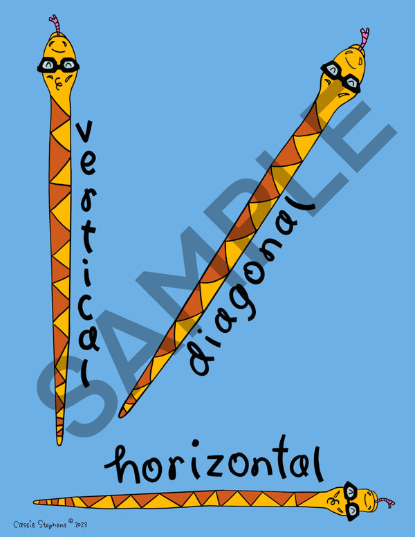 Larry the Line, Posters and Printouts Bundle, Digital Download – Art ...